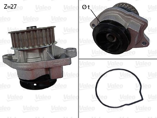 Pumpa za vodu, hlađenje motora VALEO 506577