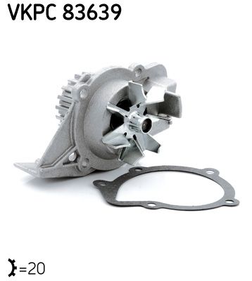 Pumpa za vodu, hlađenje motora SKF VKPC 83639