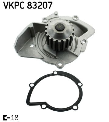 Pumpa za vodu, hlađenje motora SKF VKPC 83207