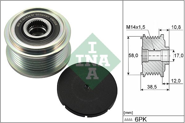 Remenica alternatora Schaeffler INA 535 0303 10