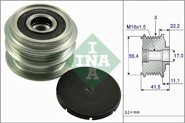 Remenica alternatora Schaeffler INA 535 0269 10