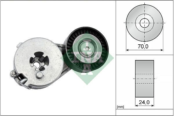 Španer, pk kaiš Schaeffler INA 534 0333 10