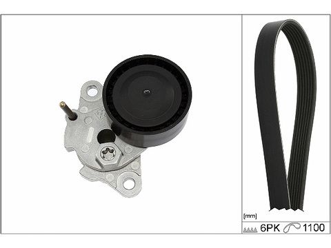 Garnitura klinastog rebrastog kaiša Schaeffler INA 529 0085 10