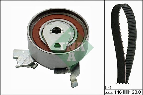Komplet zupčastog kaiša Schaeffler INA 530 0147 10