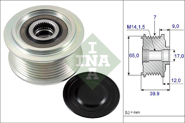 Remenica alternatora Schaeffler INA 535 0229 10