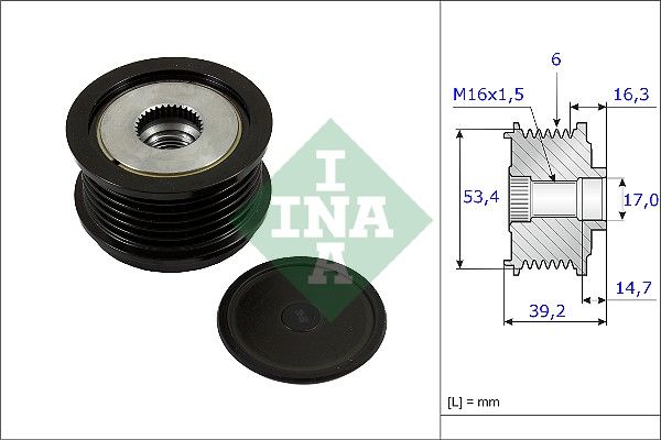 Remenica alternatora Schaeffler INA 535 0236 10