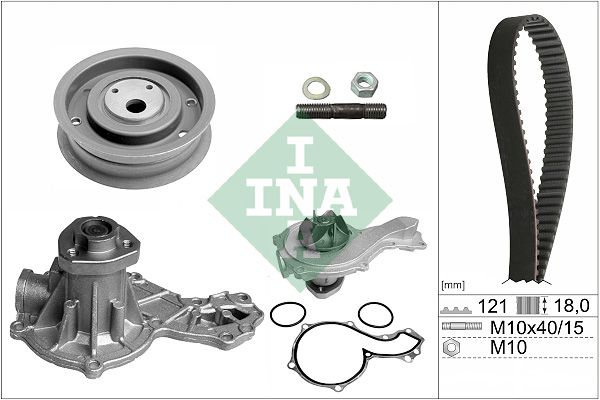 Pumpa za vodu + komplet zupčastog kaiša Schaeffler INA 530 0162 30
