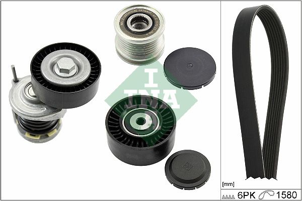 Garnitura klinastog rebrastog kaiša Schaeffler INA 529 0521 20
