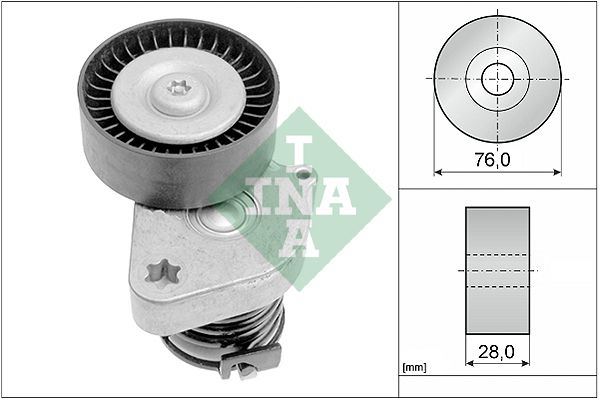 Španer, pk kaiš Schaeffler INA 534 0081 30