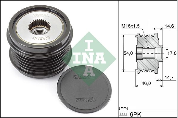 Remenica alternatora Schaeffler INA 535 0308 10