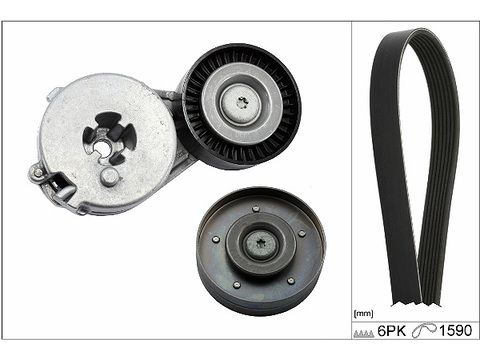 Garnitura klinastog rebrastog kaiša Schaeffler INA 529 0500 10