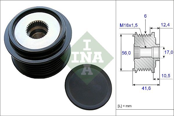 Remenica alternatora Schaeffler INA 535 0210 10