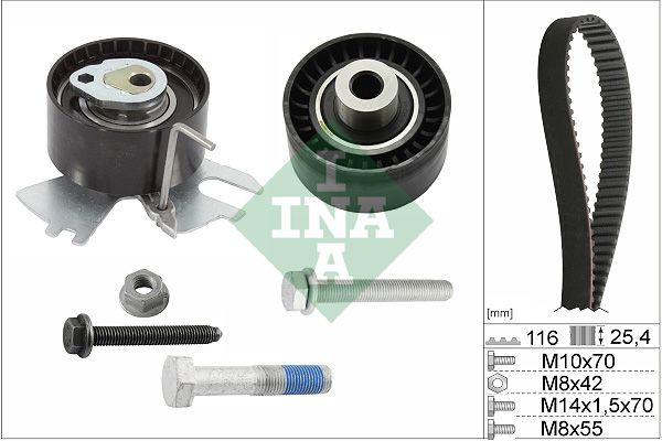 Komplet zupčastog kaiša Schaeffler INA 530 0558 10