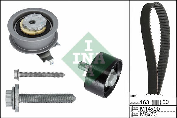 Komplet zupčastog kaiša Schaeffler INA 530 0711 10