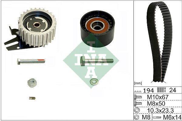 Komplet zupčastog kaiša Schaeffler INA 530 0561 10