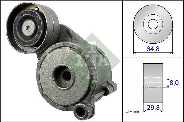 Španer, pk kaiš Schaeffler INA 534 0506 10