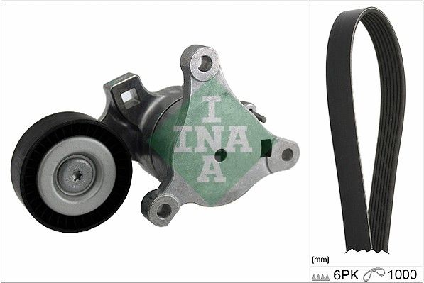 Garnitura klinastog rebrastog kaiša Schaeffler INA 529 0214 10