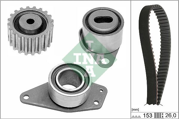 Komplet zupčastog kaiša Schaeffler INA 530 0038 10