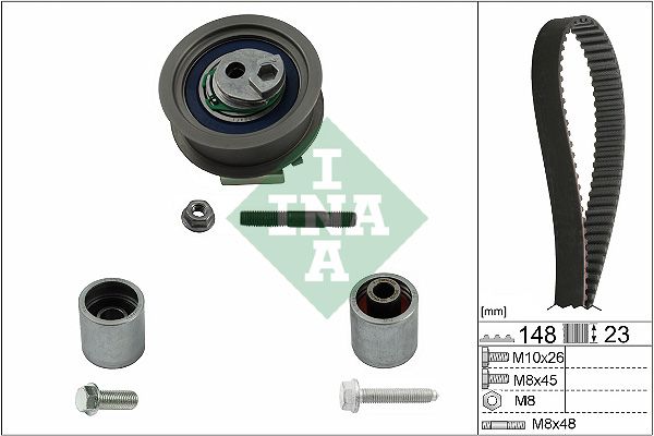 Komplet zupčastog kaiša Schaeffler INA 530 0445 10