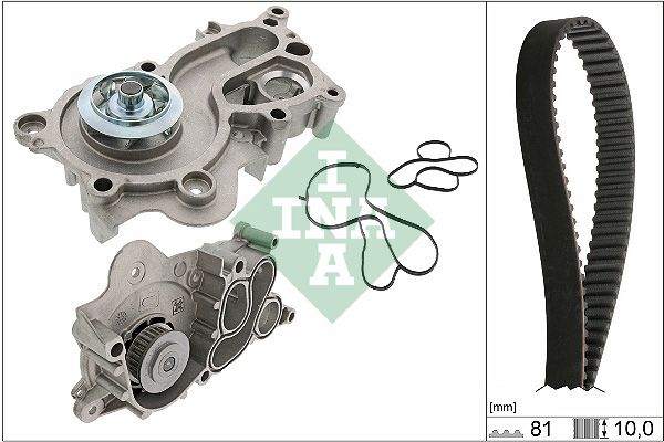 Pumpa za vodu + komplet zupčastog kaiša Schaeffler INA 530 0744 30