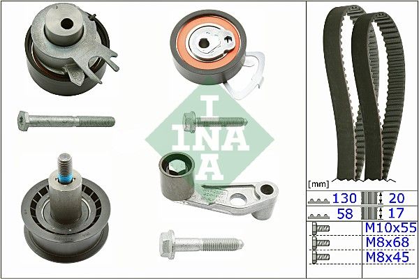 Komplet zupčastog kaiša Schaeffler INA 530 0360 10