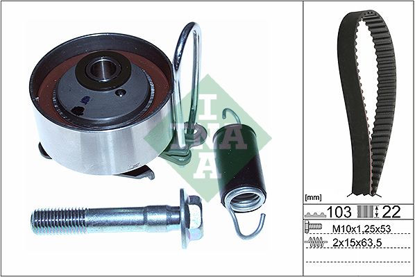 Komplet zupčastog kaiša Schaeffler INA 530 0505 10