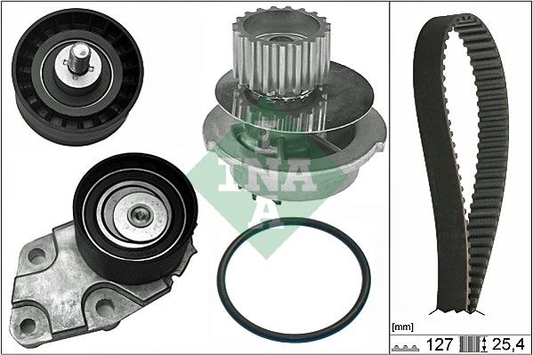 Pumpa za vodu + komplet zupčastog kaiša Schaeffler INA 530 0332 31