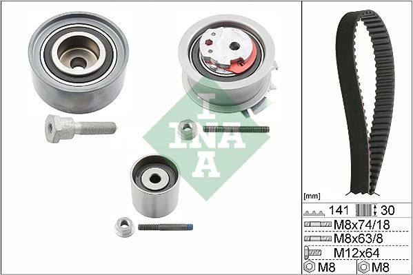 Komplet zupčastog kaiša Schaeffler INA 530 0463 10