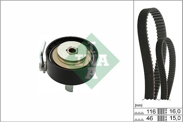 Komplet zupčastog kaiša Schaeffler INA 530 0745 10