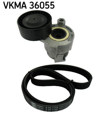 Garnitura klinastog rebrastog kaiša SKF VKMA 36055