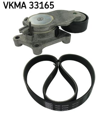 Garnitura klinastog rebrastog kaiša SKF VKMA 33165