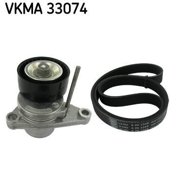 Garnitura klinastog rebrastog kaiša SKF VKMA 33074