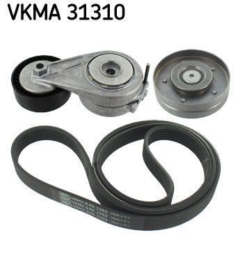 Garnitura klinastog rebrastog kaiša SKF VKMA 31310