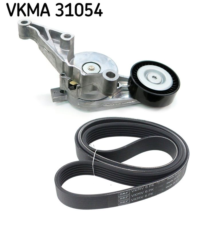 Garnitura klinastog rebrastog kaiša SKF VKMA 31054