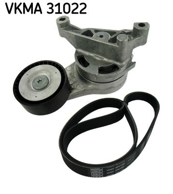 Garnitura klinastog rebrastog kaiša SKF VKMA 31022