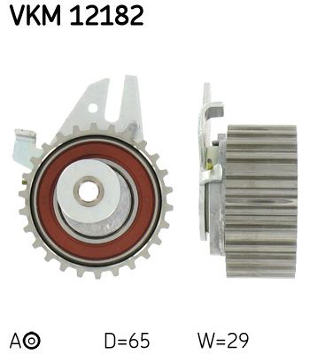 Španer, zupčasti kaiš SKF VKM 12182