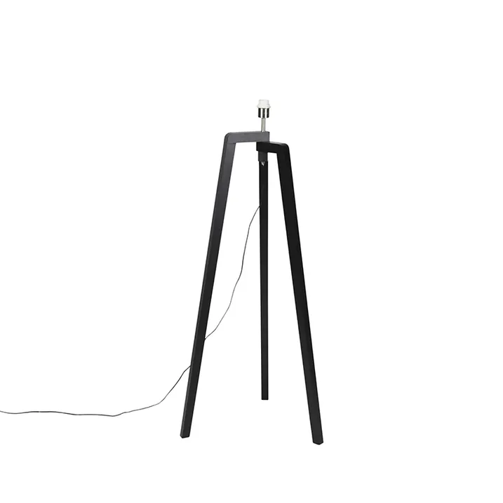 Podna lampa crna bez abažura - Puros
