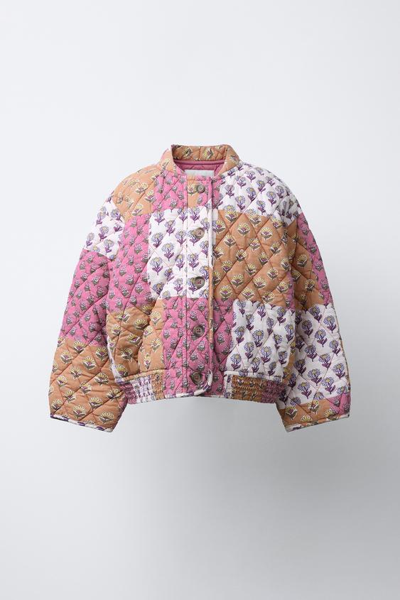 BOMBER JAKNA PATCHWORK