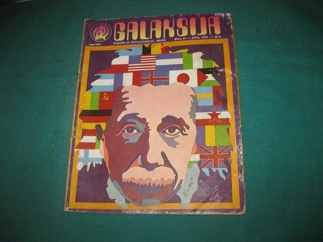 Galaksija br.84 (1979) časopis za popularizaciju nauke