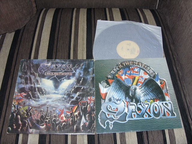 Saxon – Rock The Nations LP Jugoton 1986.