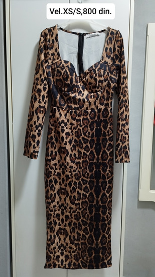 Haljina animal print