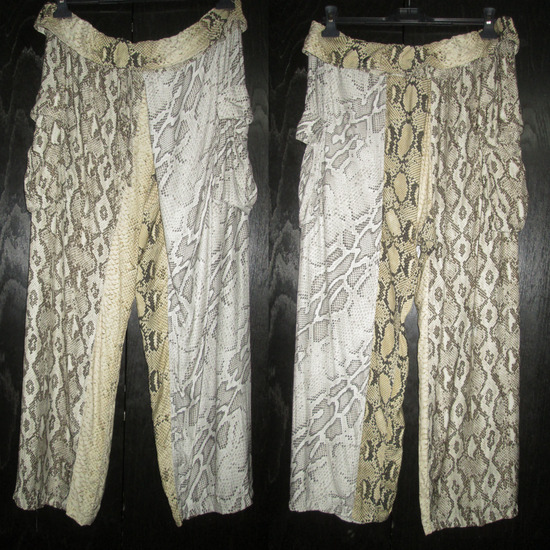 PANTALONE-ŠALVARE "ZARA" L od viskoze