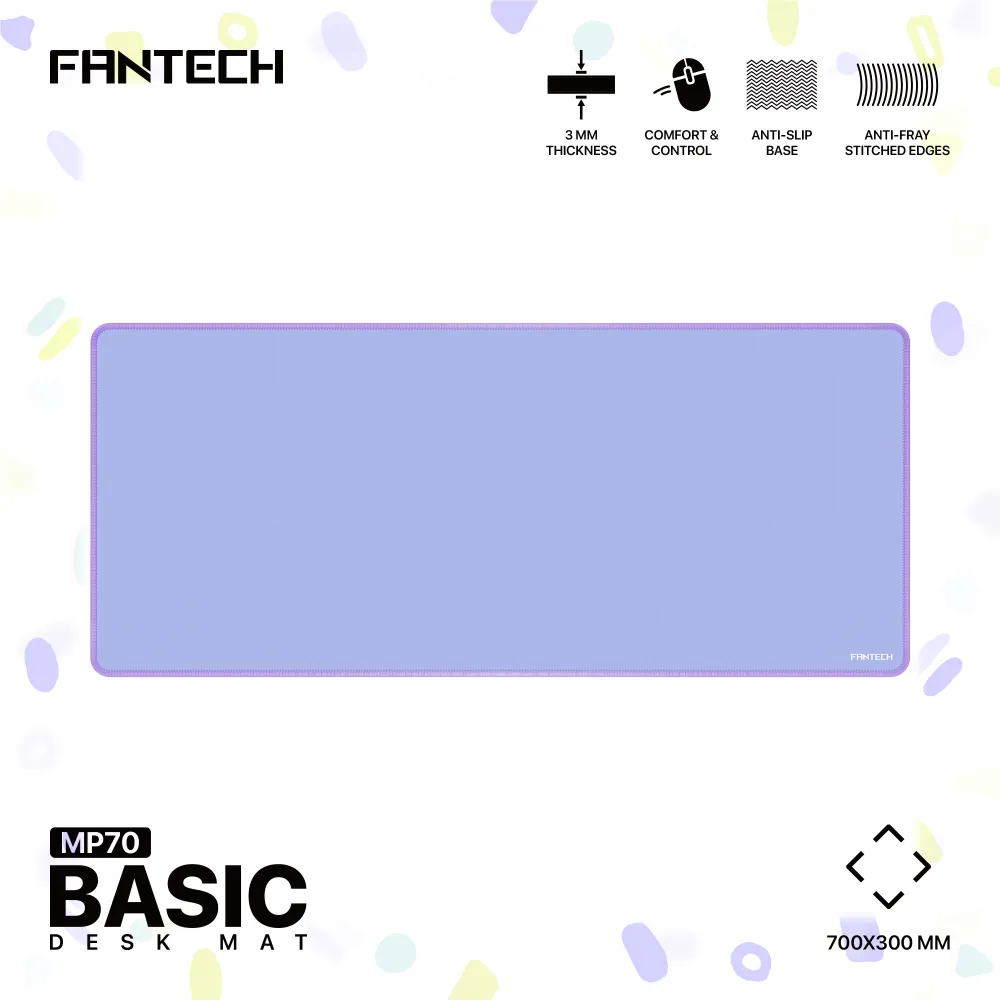 Podloga za mis Fantech MP70 Deskmat ljubicati