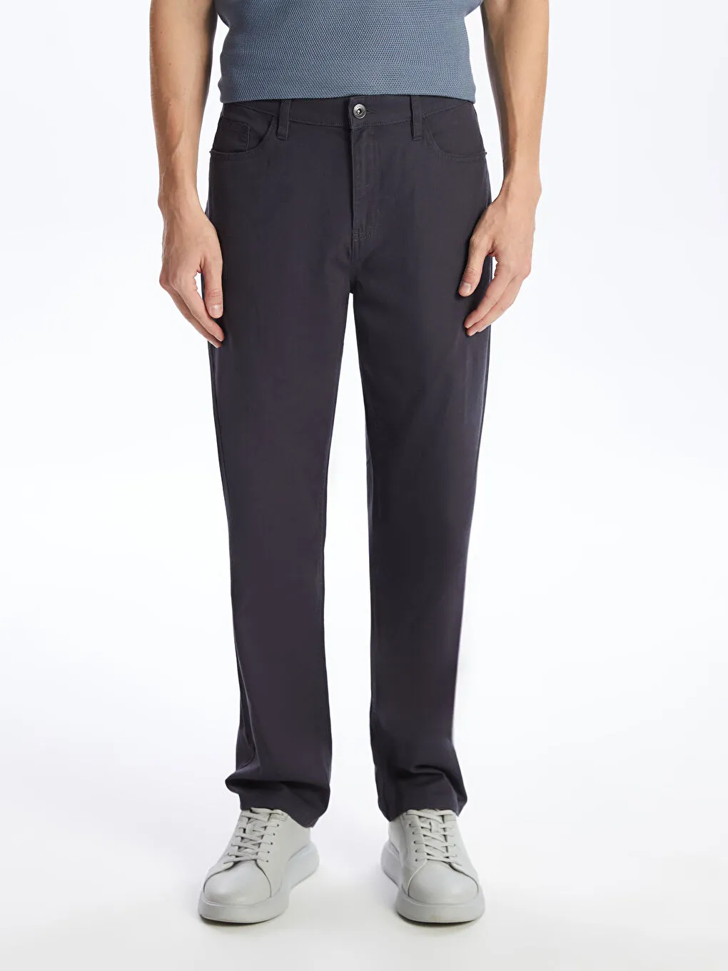 LCWAIKIKI Classic Muške Chino Pantalone Opuštenog Kroja