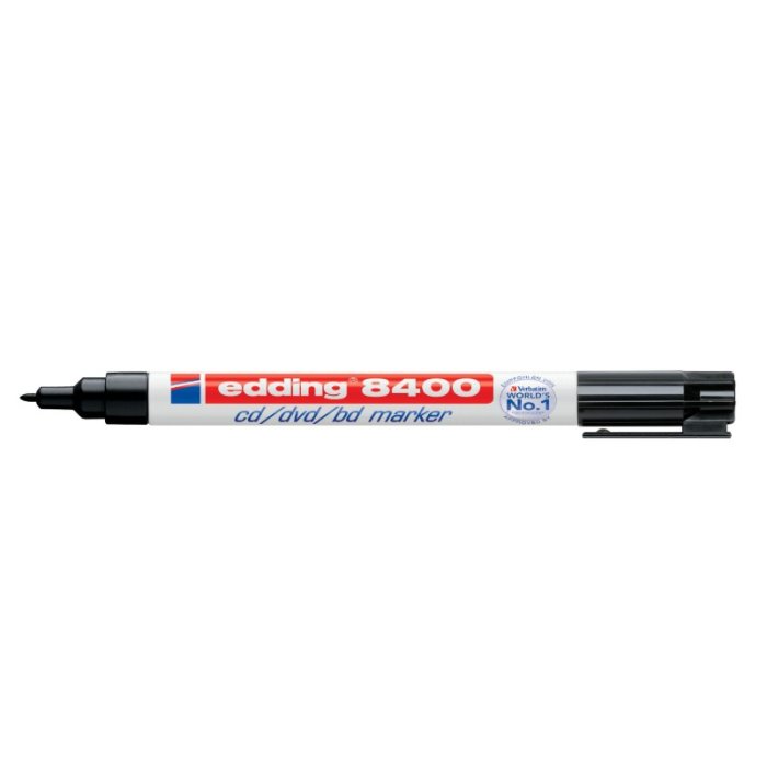 Marker za CD Edding E-8400 crni