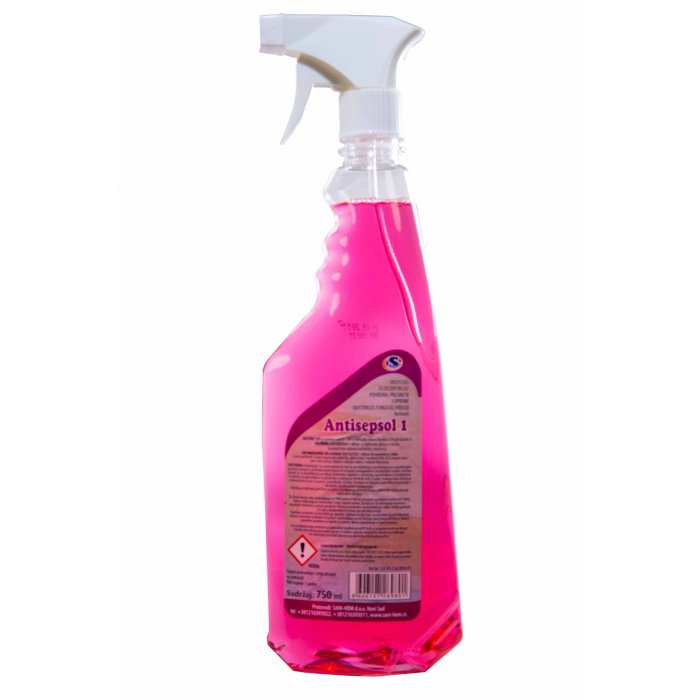 Asepsol 1% sa pumpicom 750ml