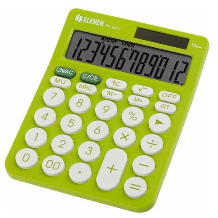Kalkulator Eleven RK2311 12 cifara, zelene boje