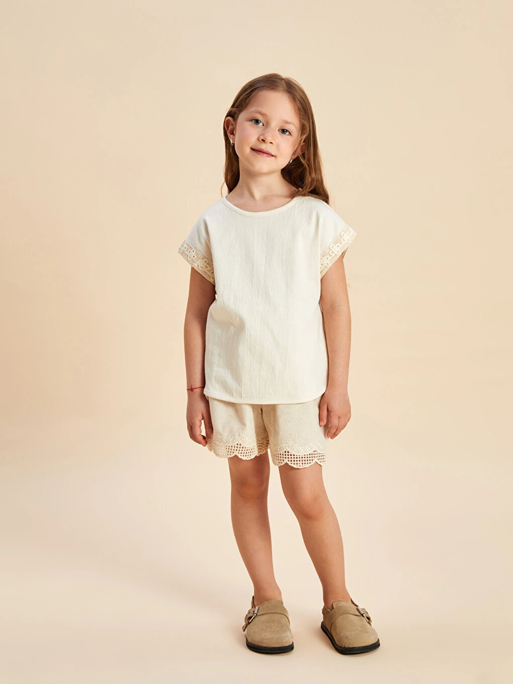 LCW Kids Bluza Za Devojčice Sa Okruglim Izrezom, Osnovna