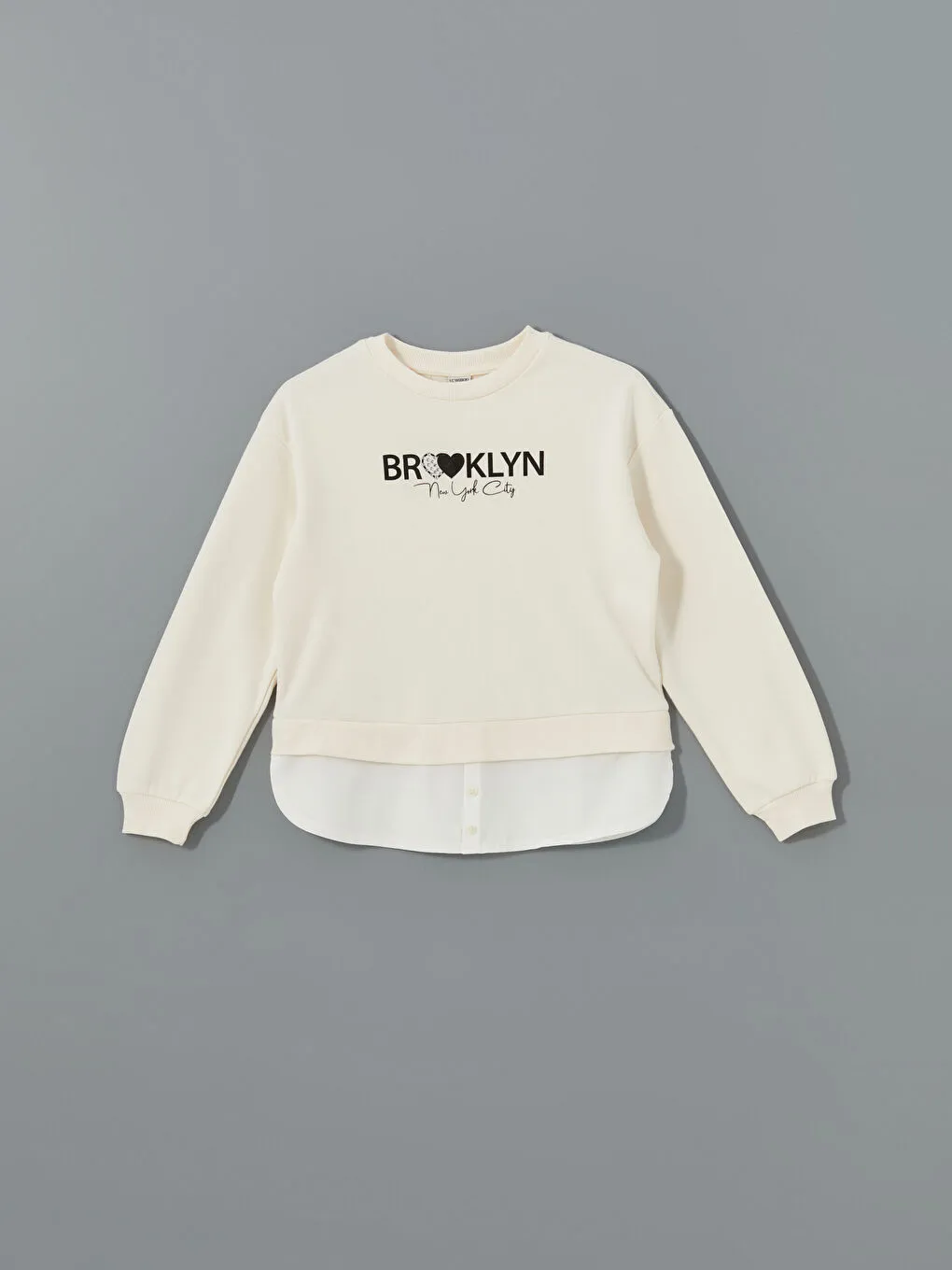 LCW Kids Duks Sa Okruglim Izrezom I Helanke Za Devojčice