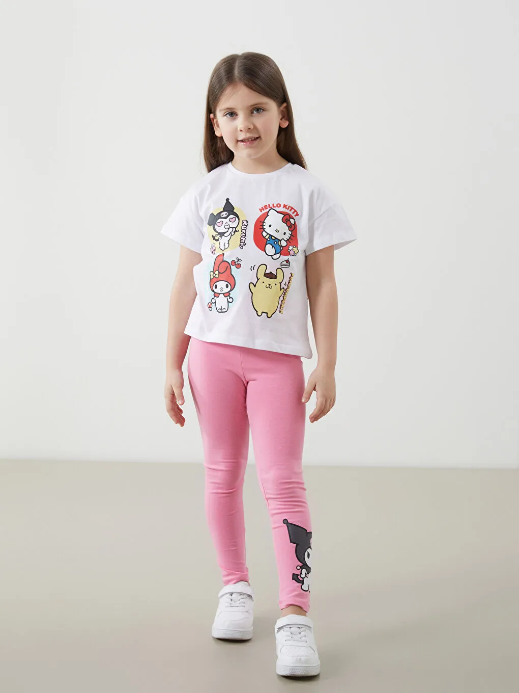 LCW Kids Hello Kitty Štampana Majica Za Devojčice